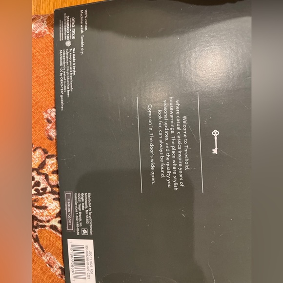 Threshold | Dining | Threshold Table Throw 5x50 Terracotta Brown Floral ...